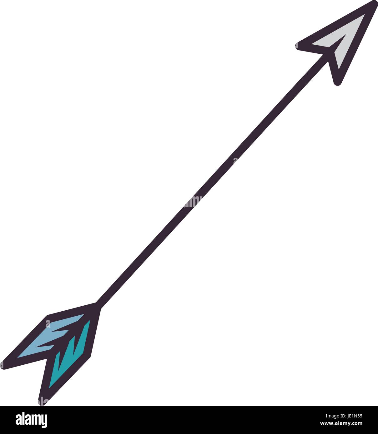 isolated blue arrow Stock Vector Image & Art - Alamy