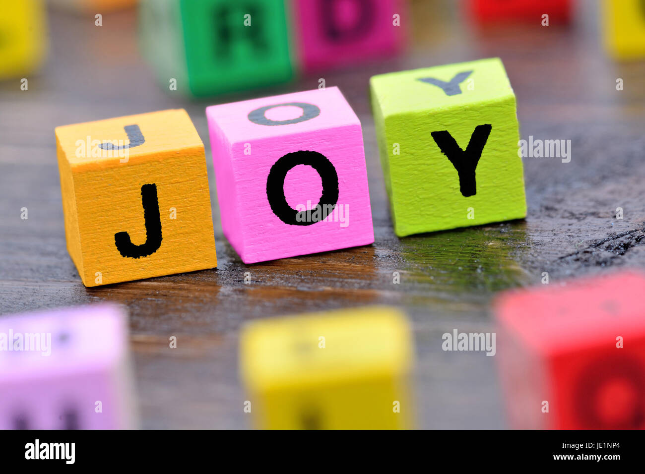 Joy word hi-res stock photography and images - Alamy