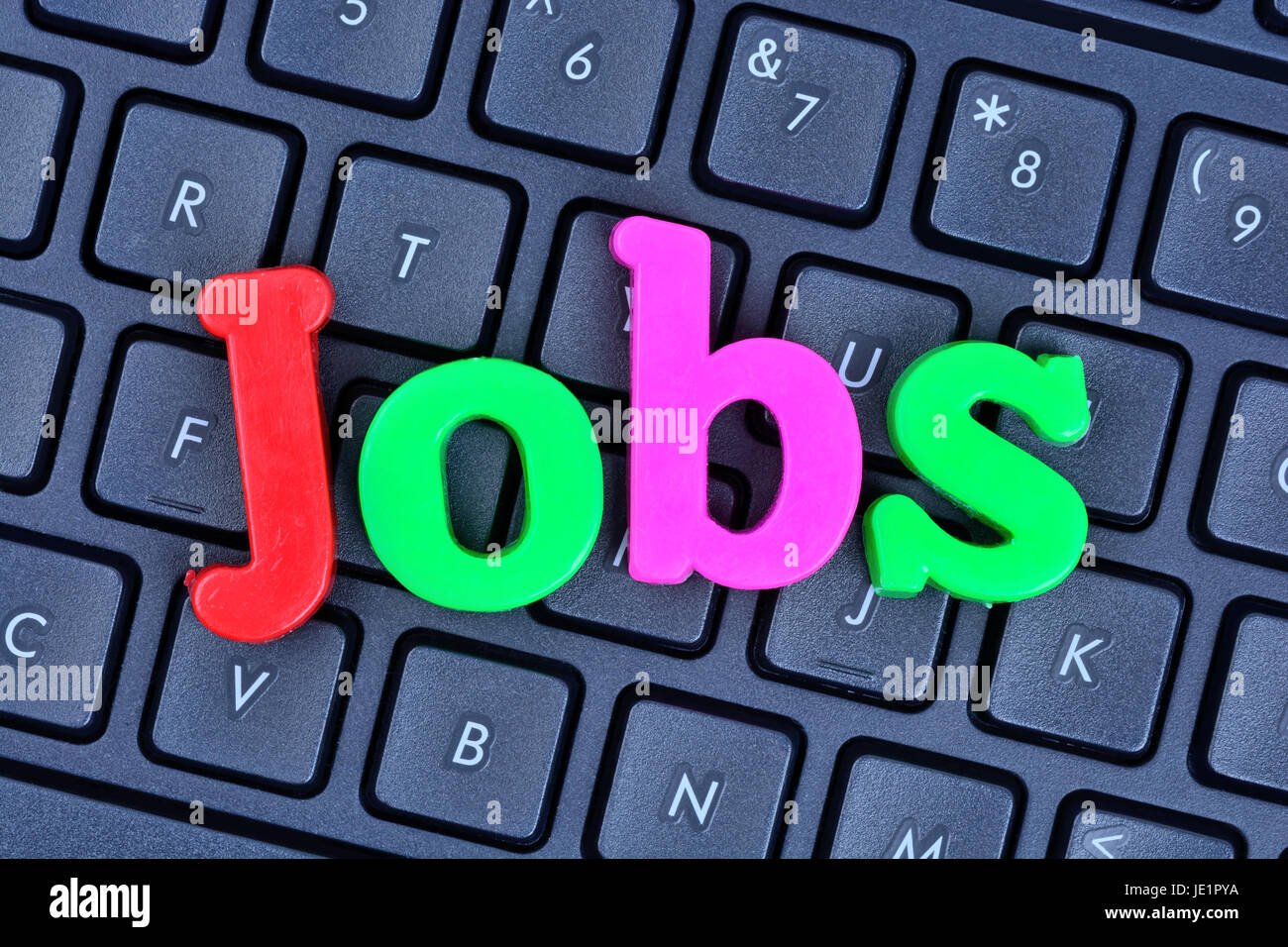 Jobs word hi-res stock photography and images - Alamy