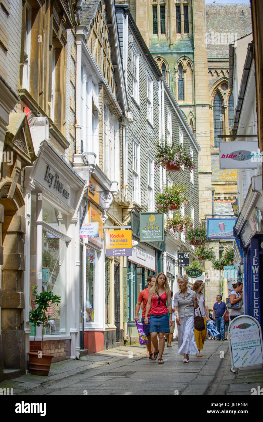 Cathedral lane truro hi-res stock photography and images - Alamy