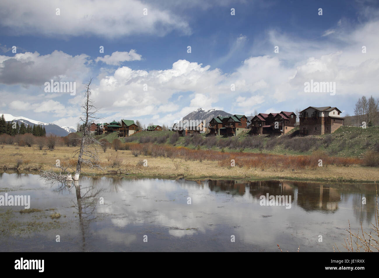 crested butte south colorado Stock Photo - Alamy
