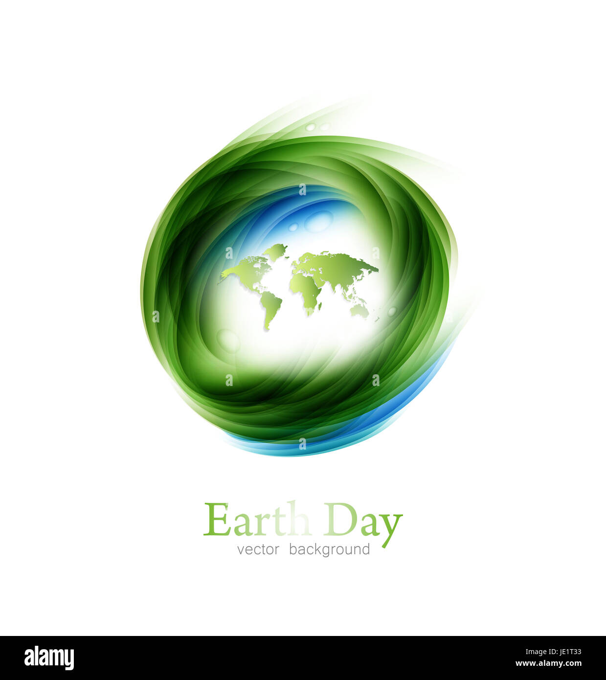 Save The Planet Earth Day Environment Green World Map Background Design ...