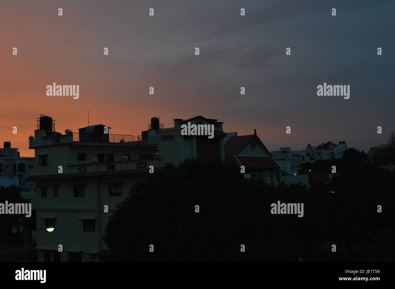 RK Township Bangalore Stock Photo - Alamy