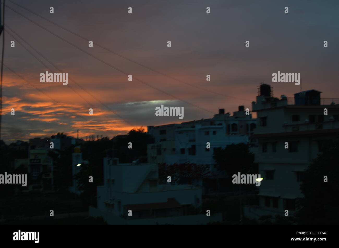 RK Township Bangalore Stock Photo - Alamy