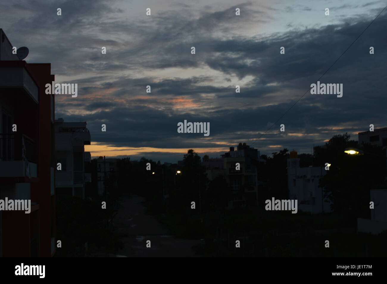 RK Township Bangalore Stock Photo - Alamy