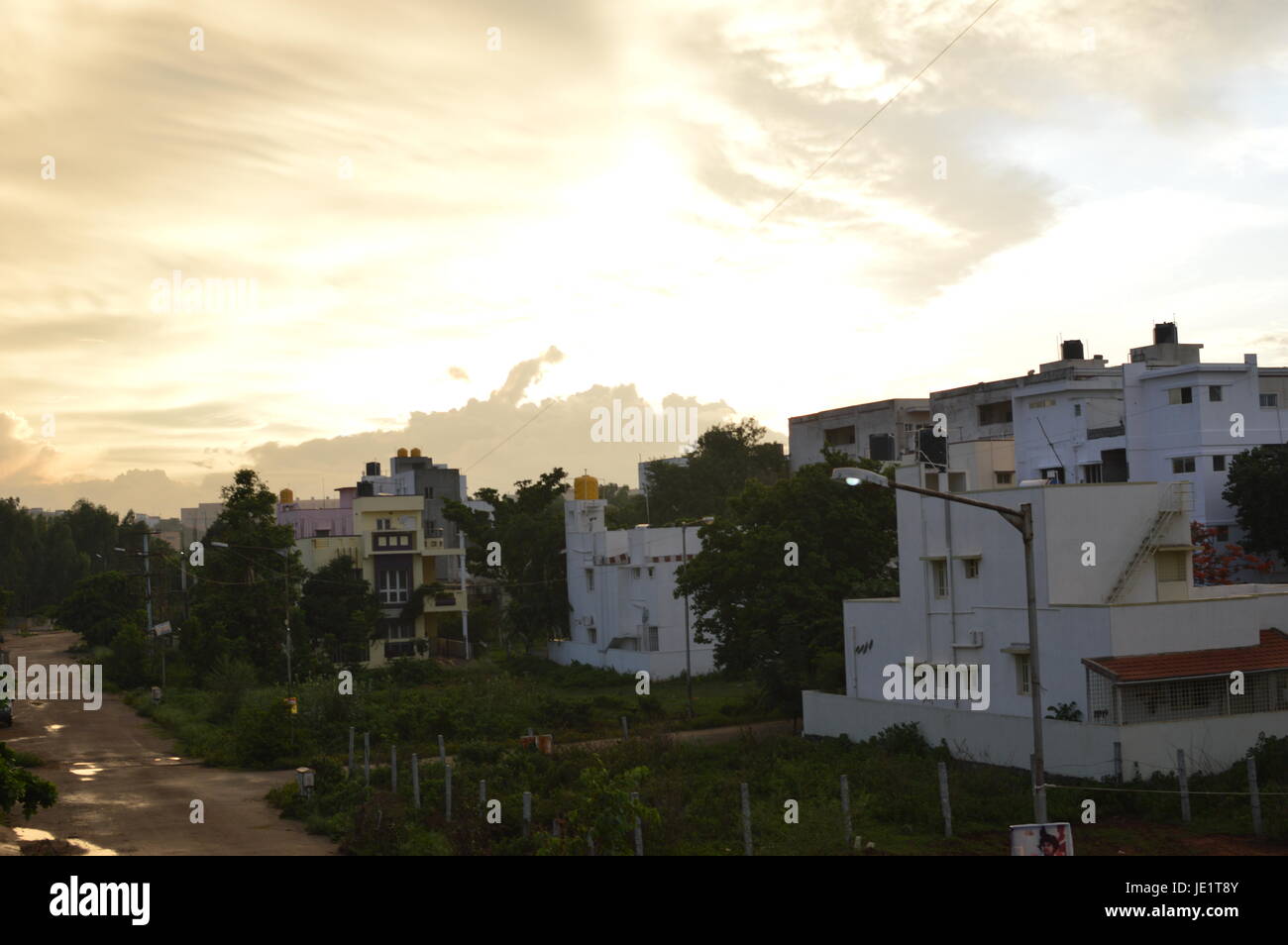 RK Township Bangalore Stock Photo - Alamy