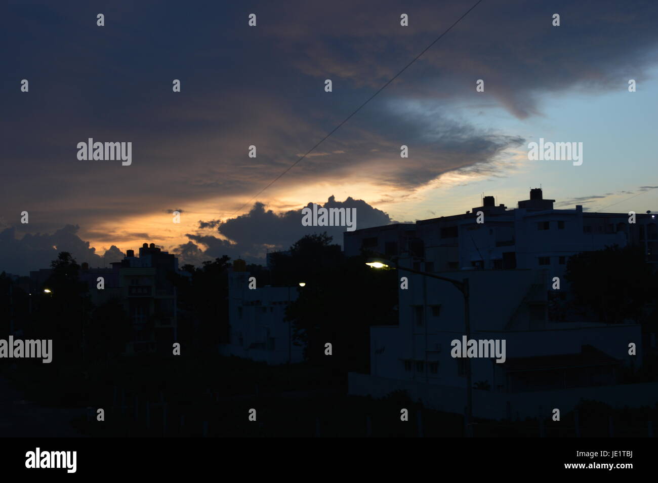 RK Township Bangalore Stock Photo - Alamy