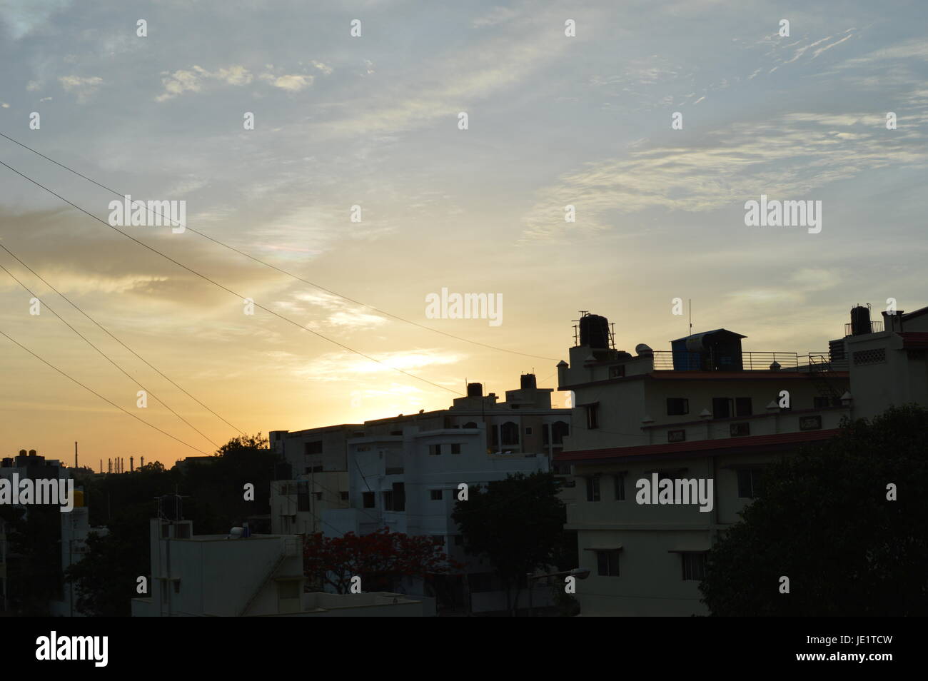 RK Township Bangalore Stock Photo - Alamy