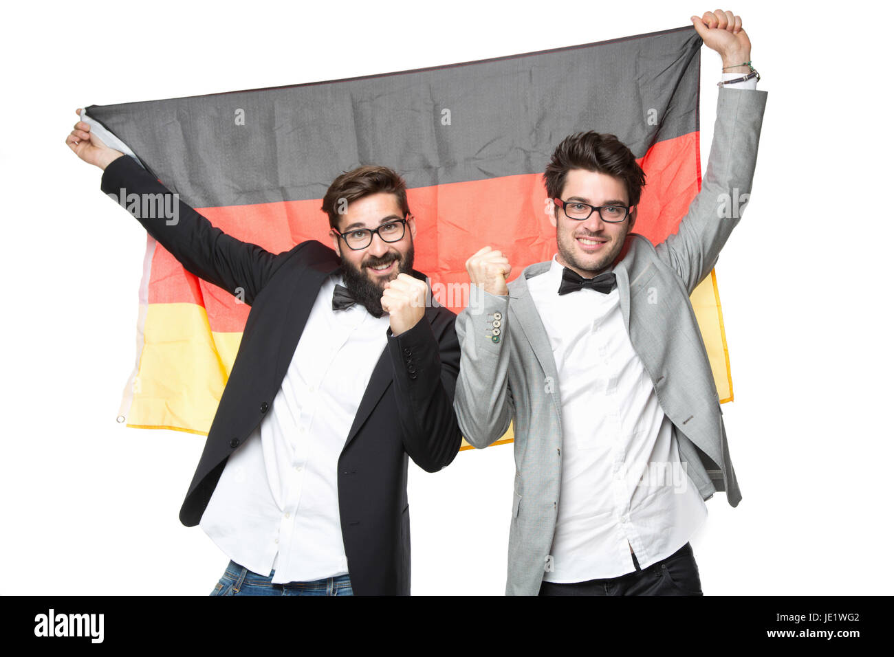 men with germany flag Stock Photo - Alamy