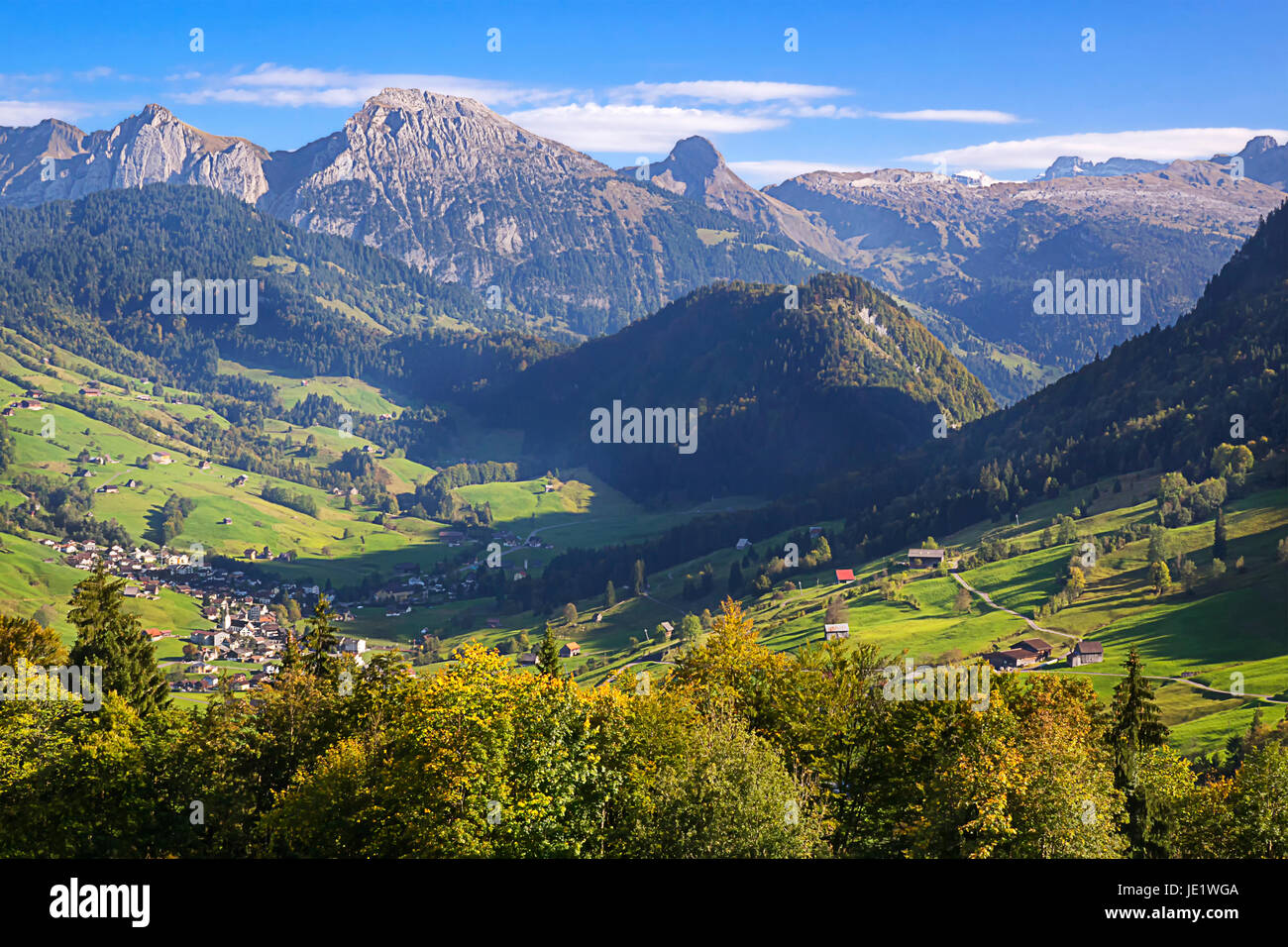 over hill and dale Stock Photo - Alamy
