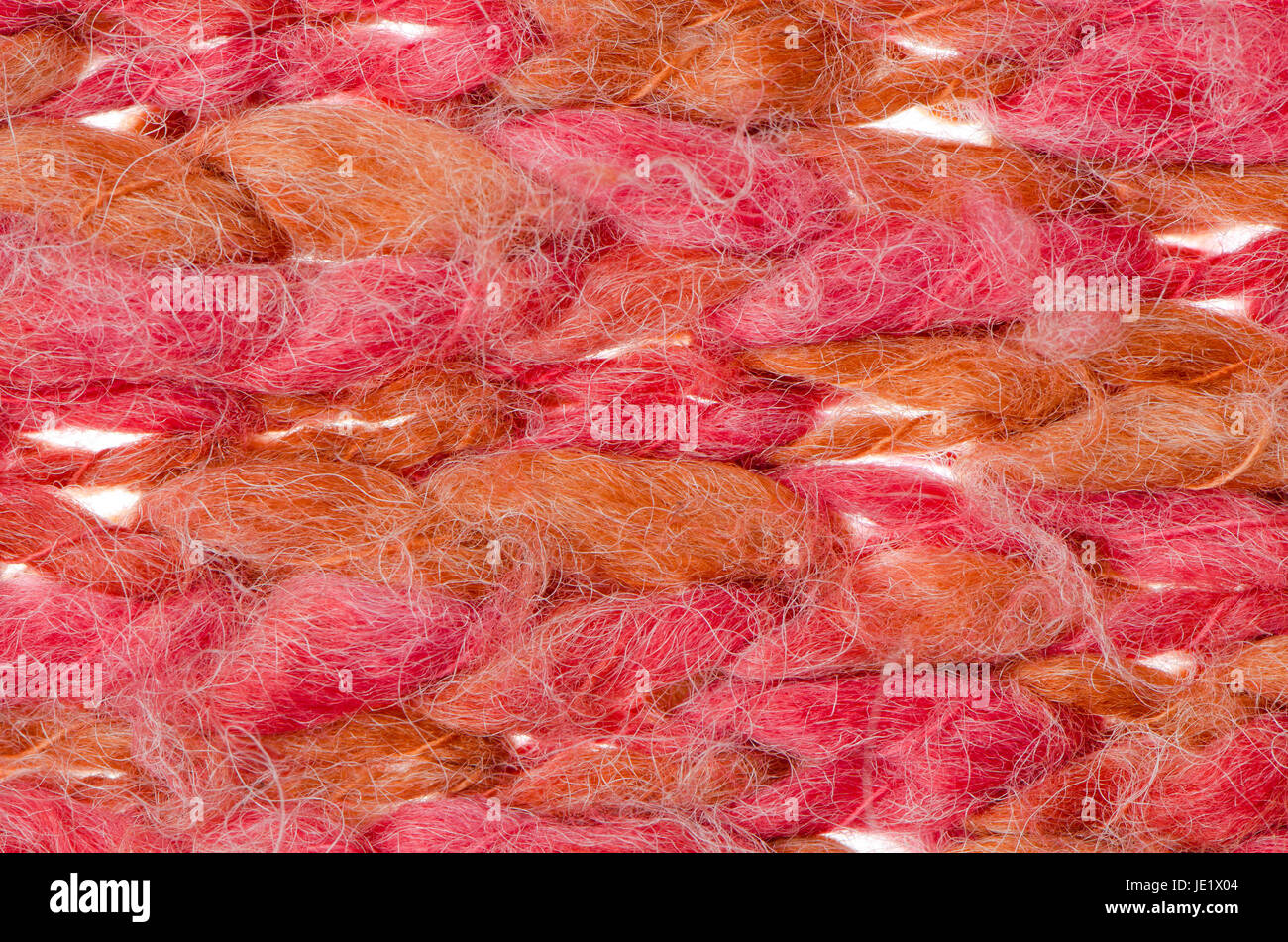 Pink knitted wool texture can use as background Stock Photo - Alamy