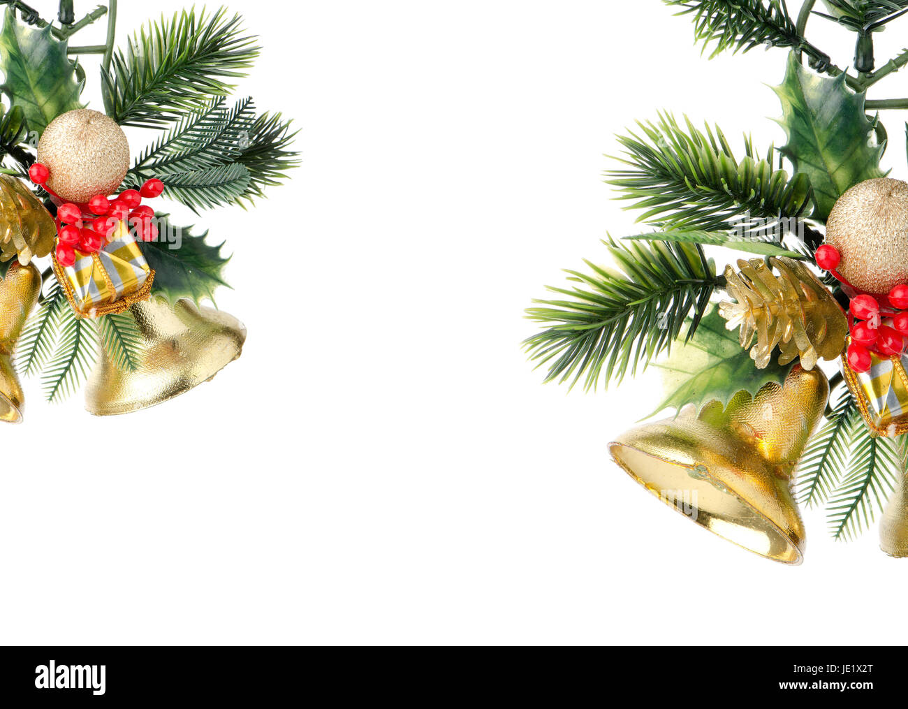 Christmas frame with free space for your images or writing Stock Photo ...