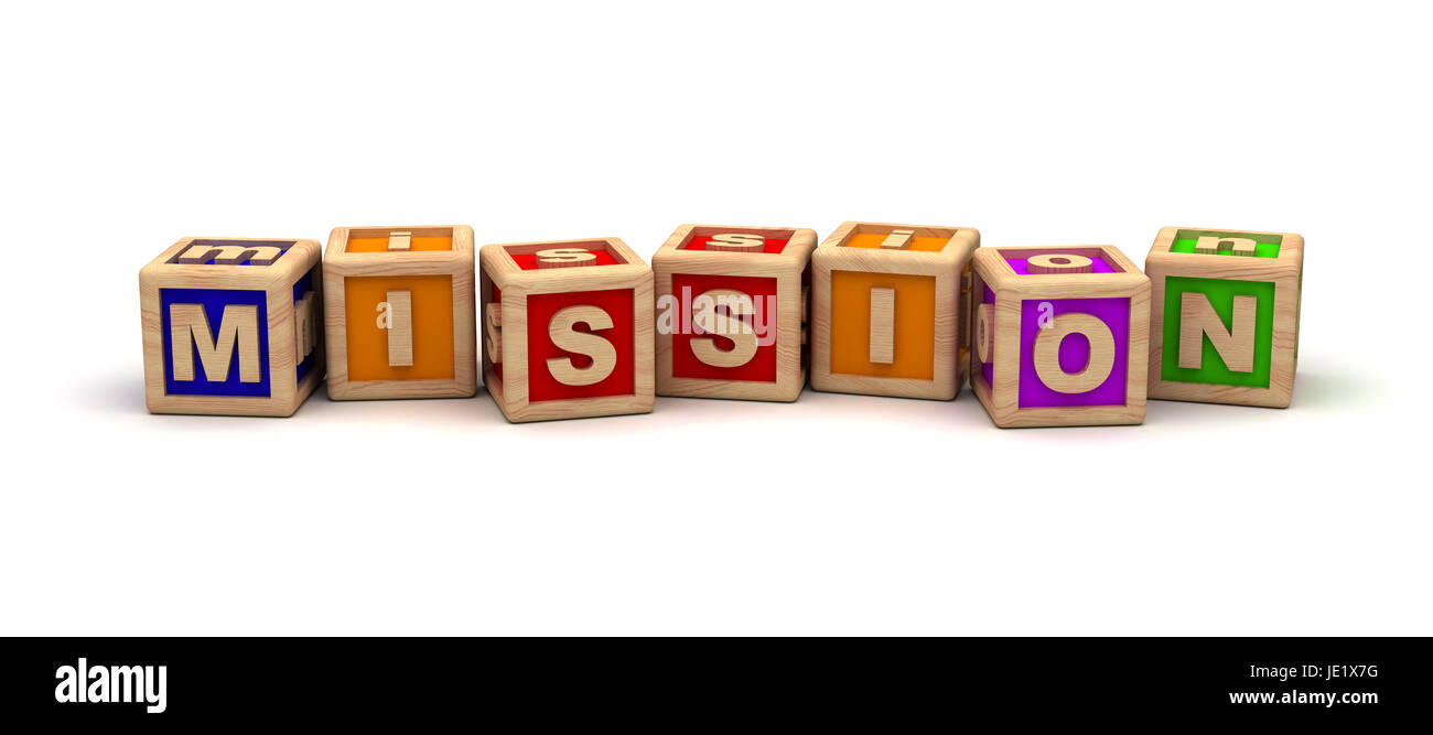 Mission Play Cubes Stock Photo - Alamy