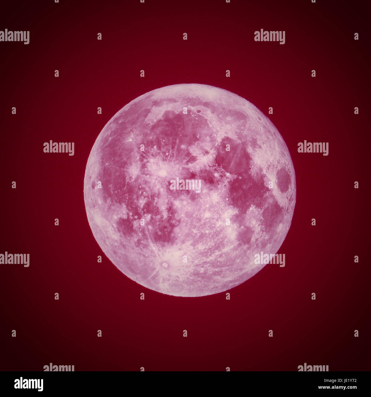 Full moon at night HDR high dynamic range telescope image Stock Photo ...