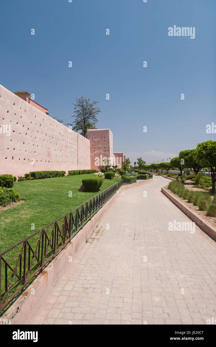 Marrakesh medina city view at summer, Morocco Stock Photo - Alamy
