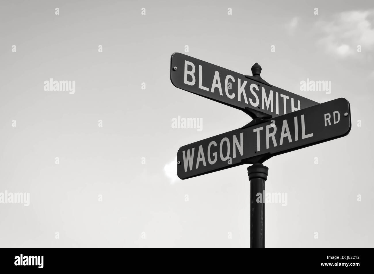 Intersection street signs hi-res stock photography and images - Alamy