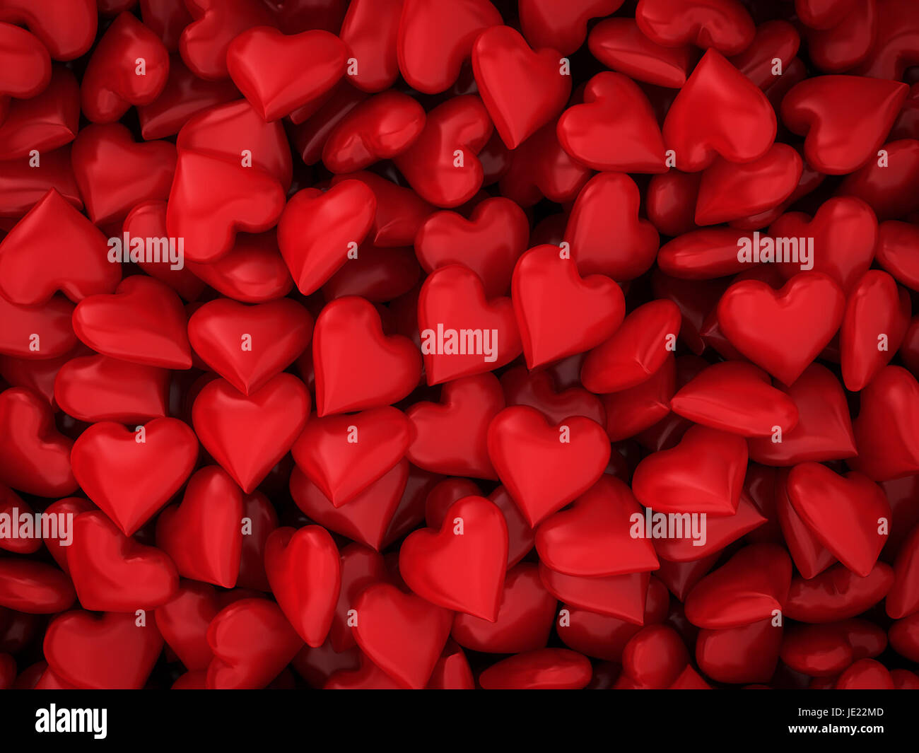 Multiple small red hearts hi-res stock photography and images - Alamy