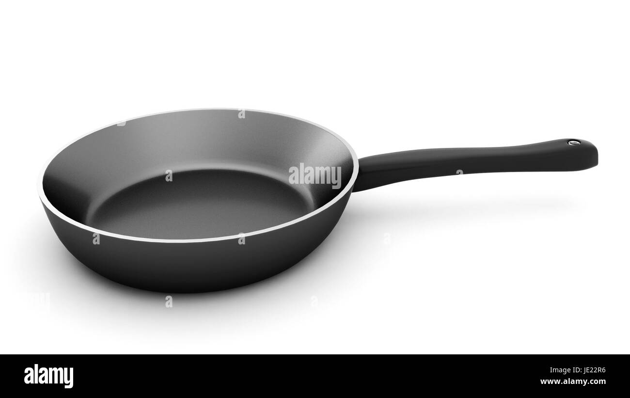3d render of pan on white background Stock Photo - Alamy
