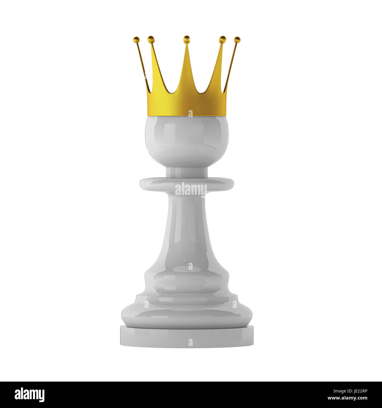 3d render of pawn Stock Photo - Alamy