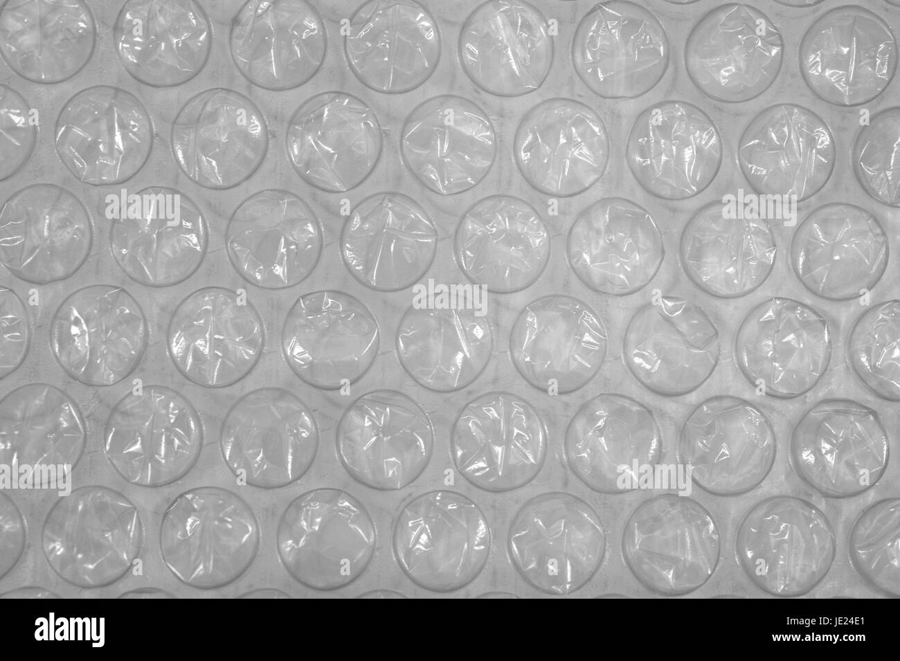 A close up shot of bubble wrap Stock Photo - Alamy