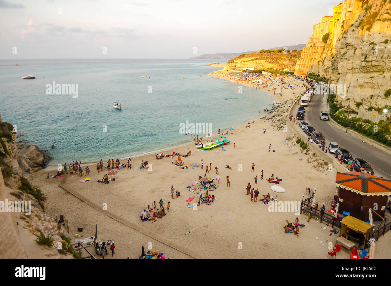 Sunset over tropea hi-res stock photography and images - Alamy