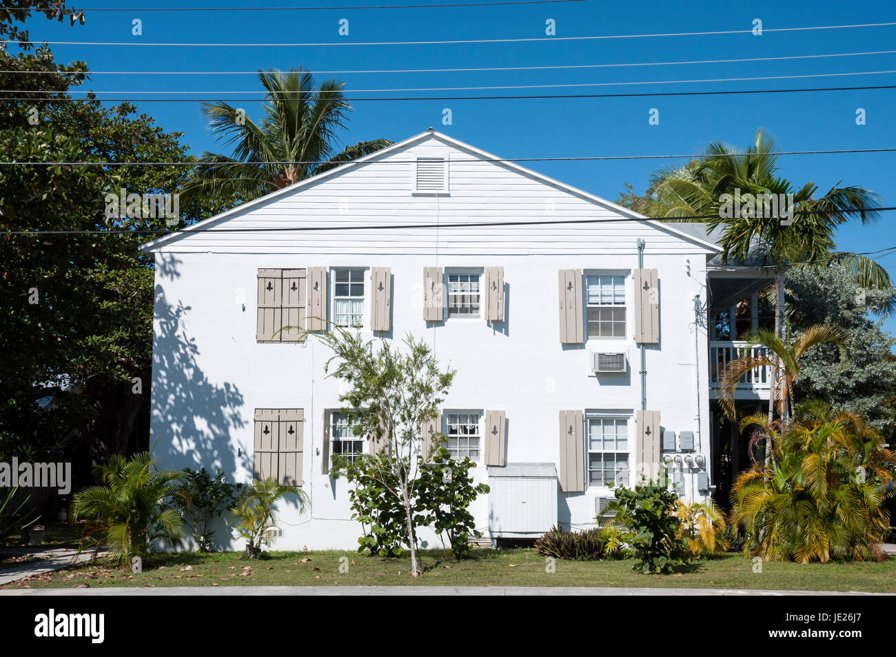 Traditional house in Key West, Florida, USA Stock Photo - Alamy