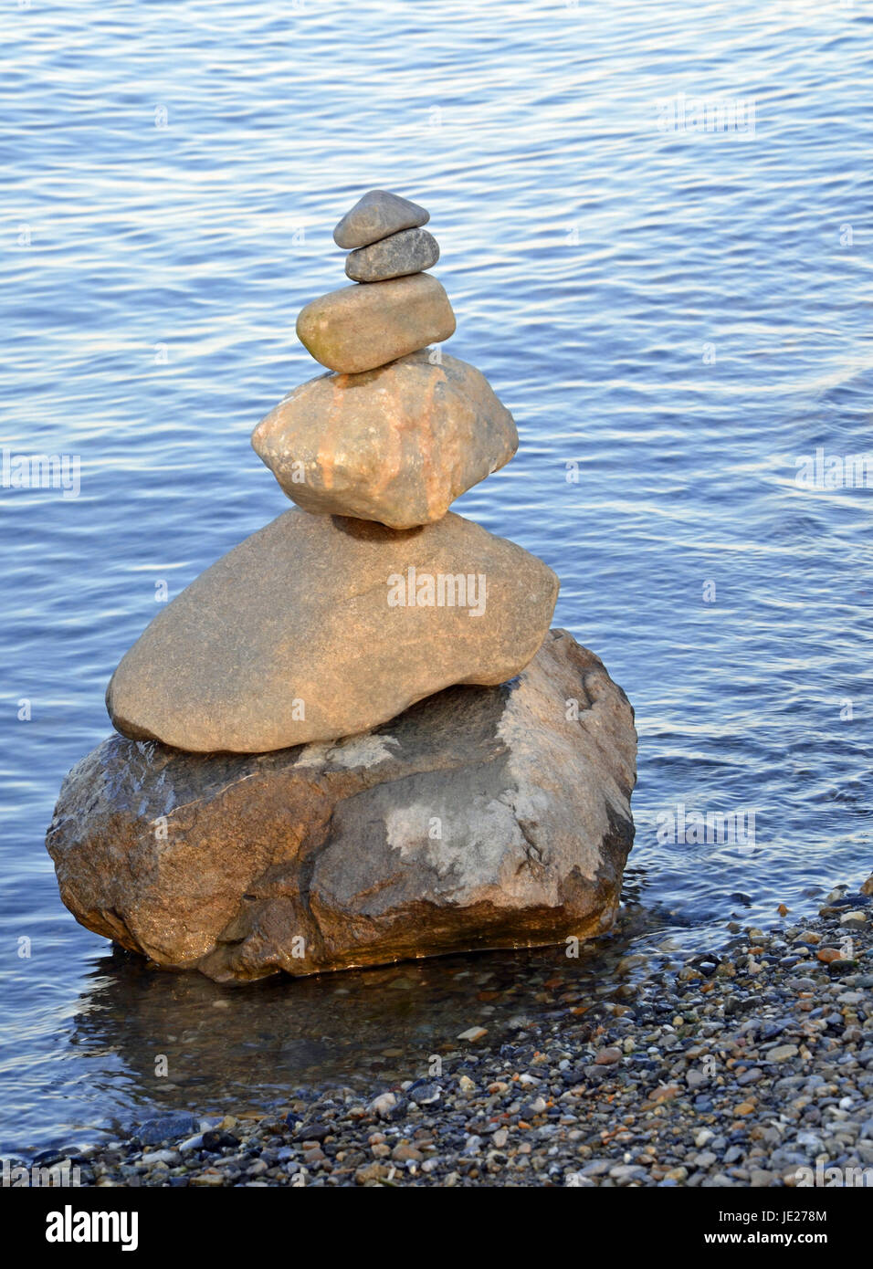 stones on the beach Stock Photo - Alamy
