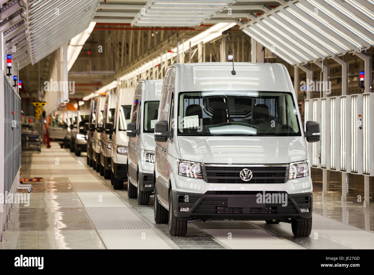 Volkswagen crafter vans hi-res stock photography and images - Alamy