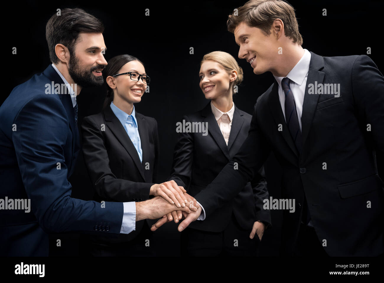 Connecting people concept isolated hi-res stock photography and images ...