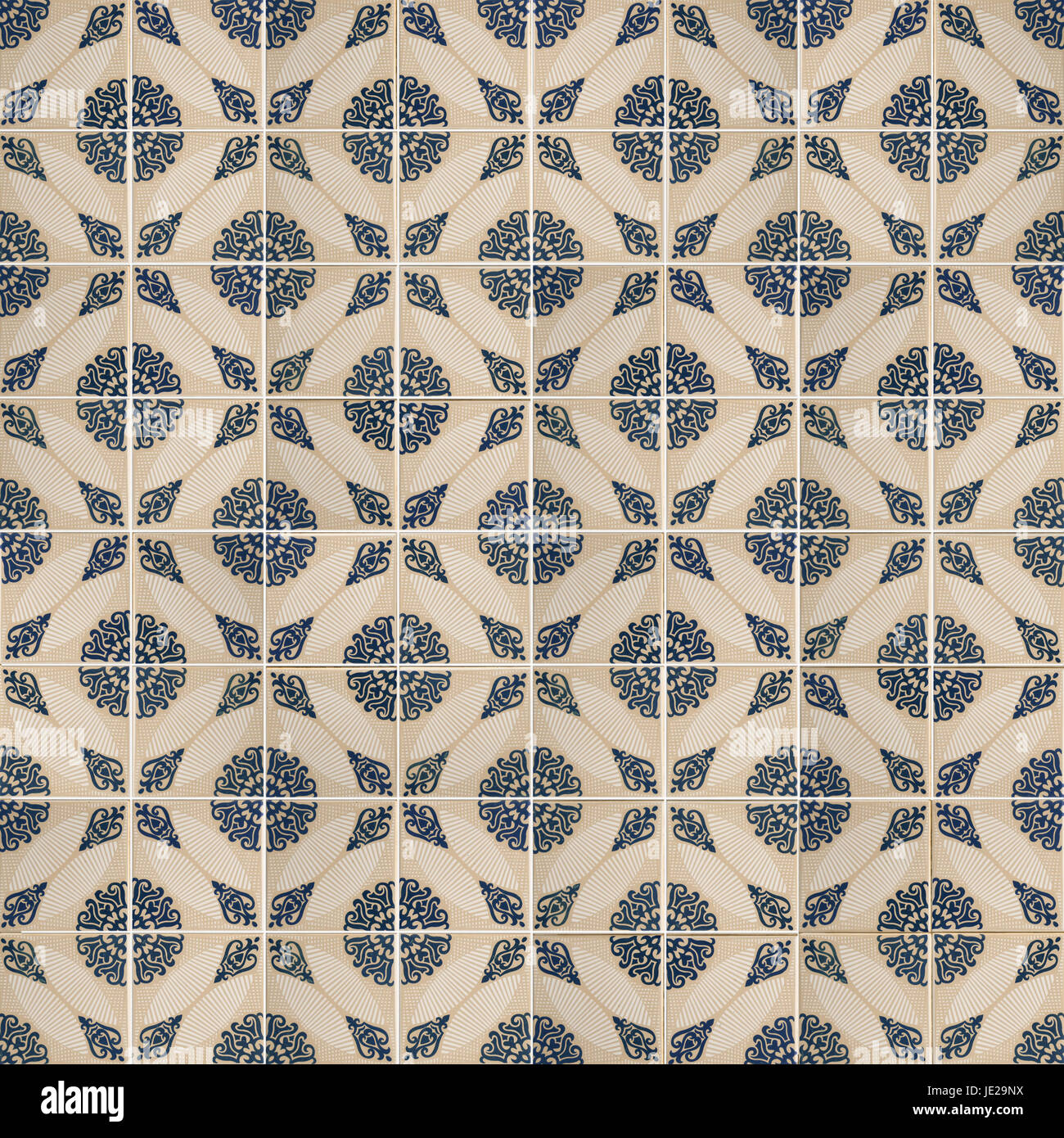 Seamless tile pattern of ancient ceramic tiles Stock Photo - Alamy