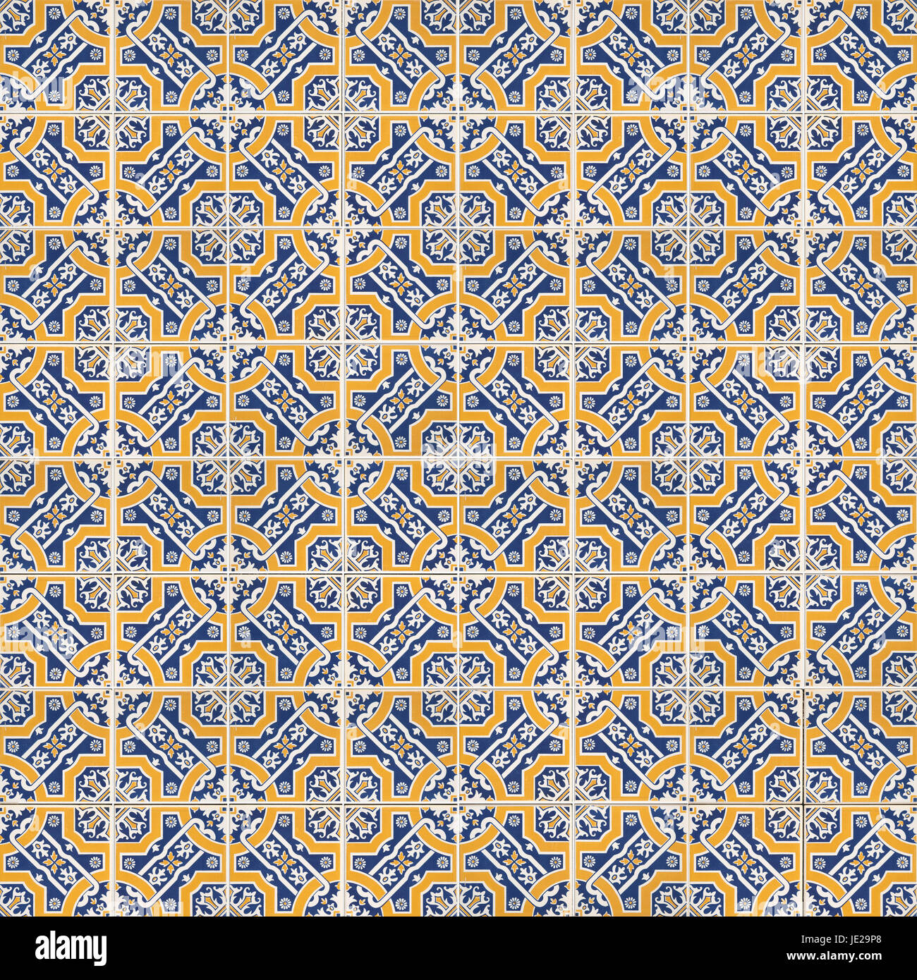 Seamless tile pattern of ancient ceramic tiles Stock Photo - Alamy