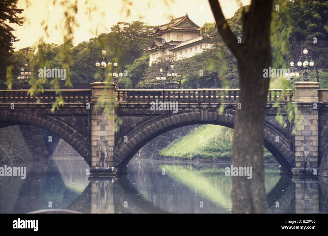 The City centre at the Imperial Palace of Tokyo in Japan in Asia Stock ...