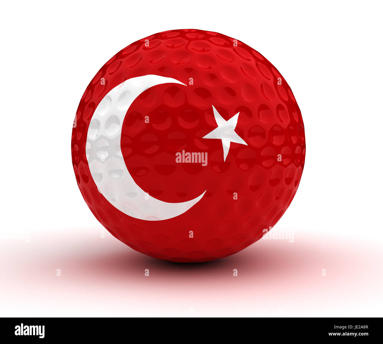 Turkish Golf Ball (Isolated with clipping path Stock Photo - Alamy