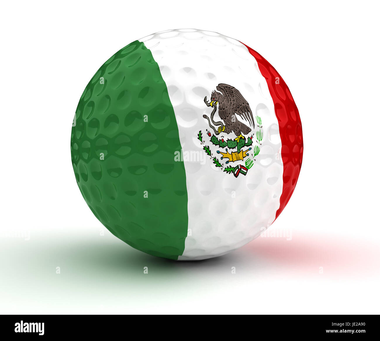 Mexican Golf Ball (Isolated with clipping path Stock Photo - Alamy