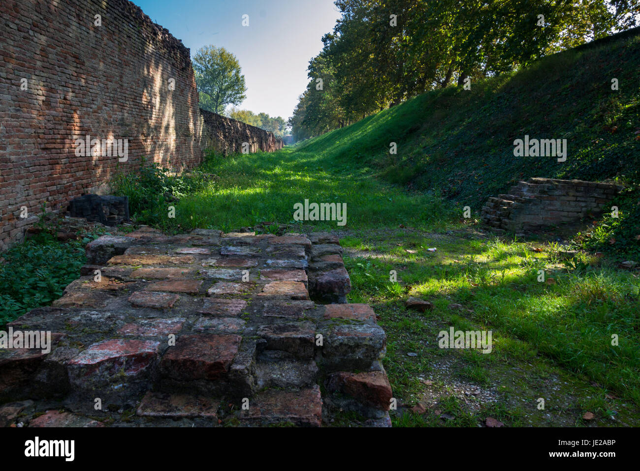 The Walls of Ferrara (in italian Le Mura) in Italy Stock Photo - Alamy