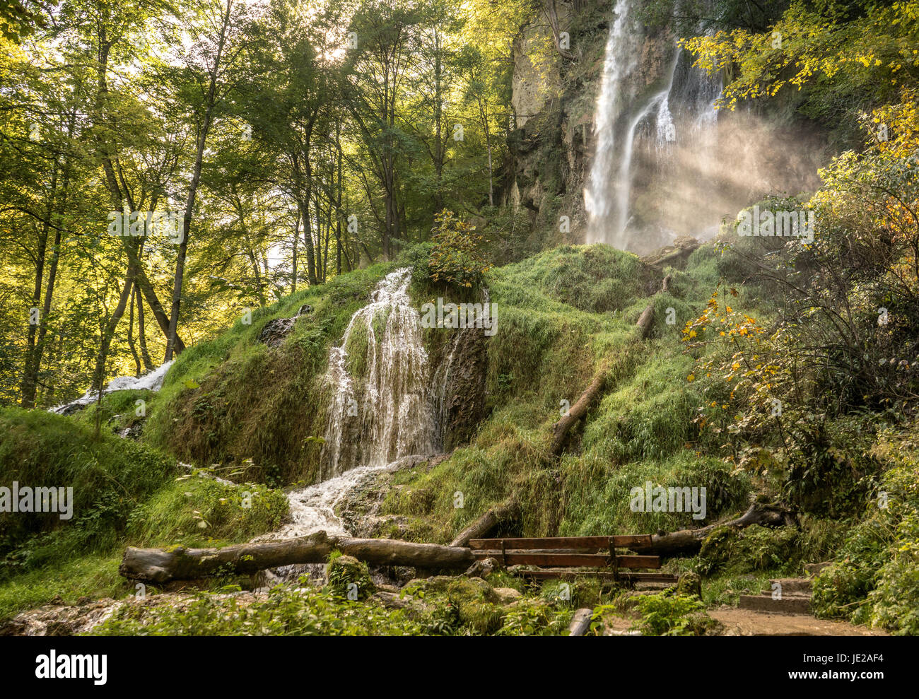 Uracher waterfall hi-res stock photography and images - Alamy