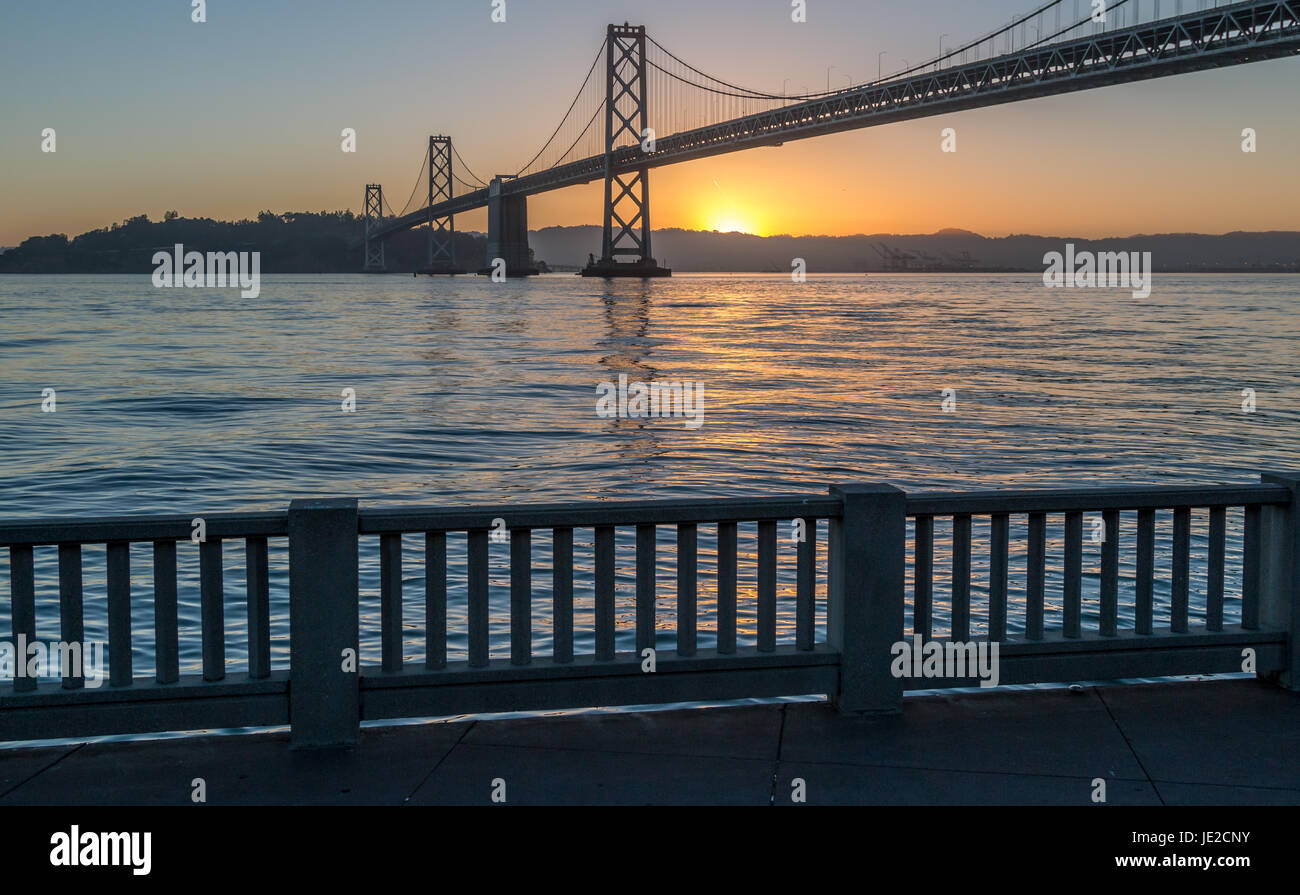 Guard walkway bay bridge hi-res stock photography and images - Alamy