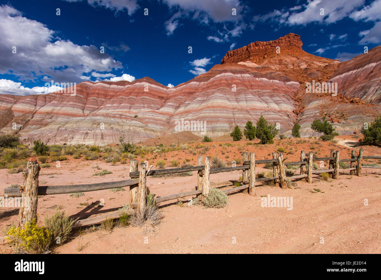 Paria Movie Set, Paria River Valley, Utah, USA. Filmkulisse in mehreren ...