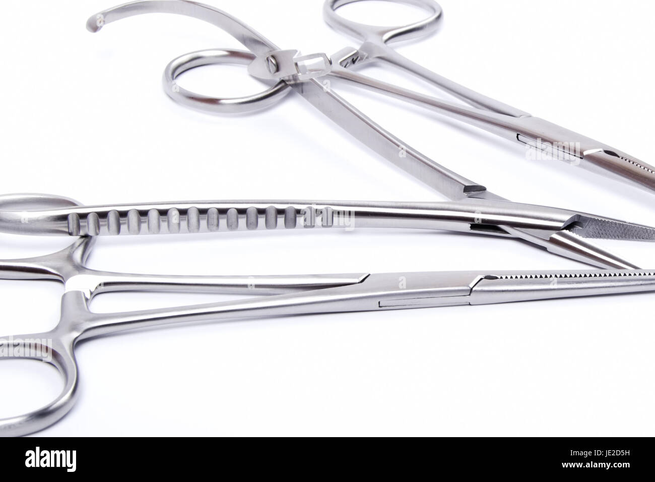 surgical instruments for general medical interventions isolated on ...
