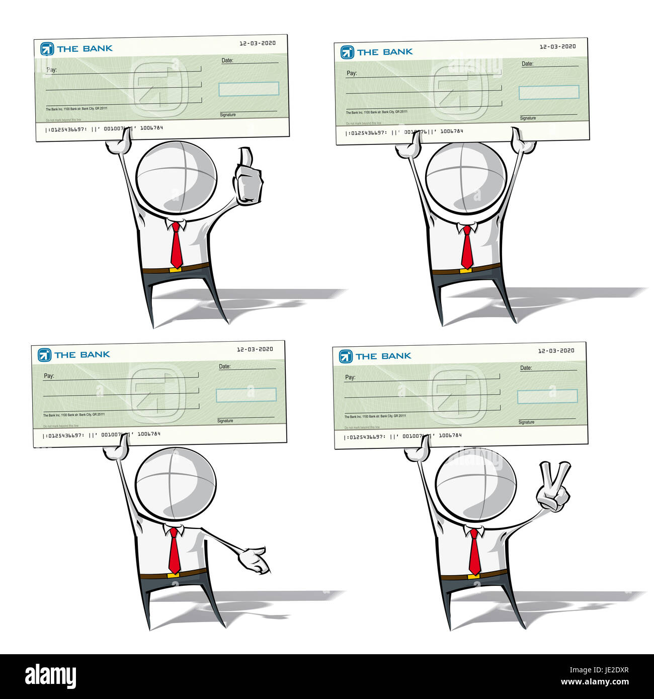 Big cheque hi-res stock photography and images - Alamy