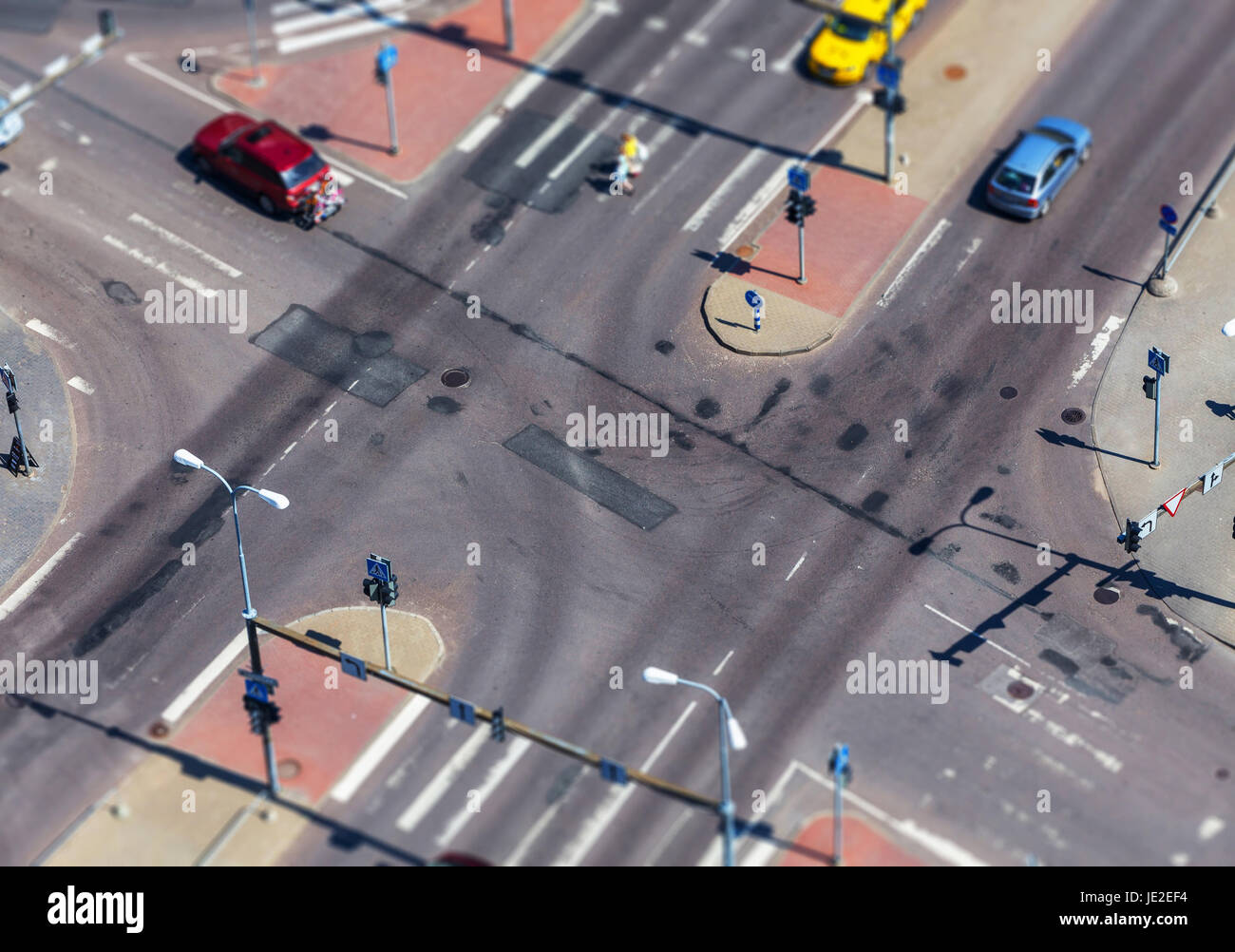 Crossing above street painted hi-res stock photography and images - Alamy