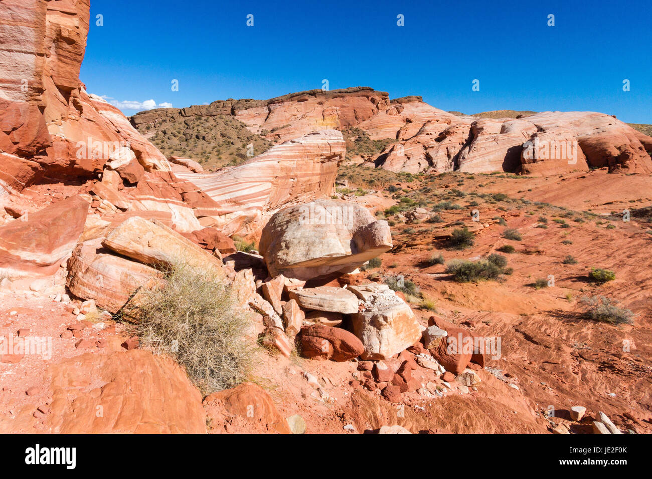 Fire Wave, Valley of Fire State Park, Nevada, USA Stock Photo - Alamy