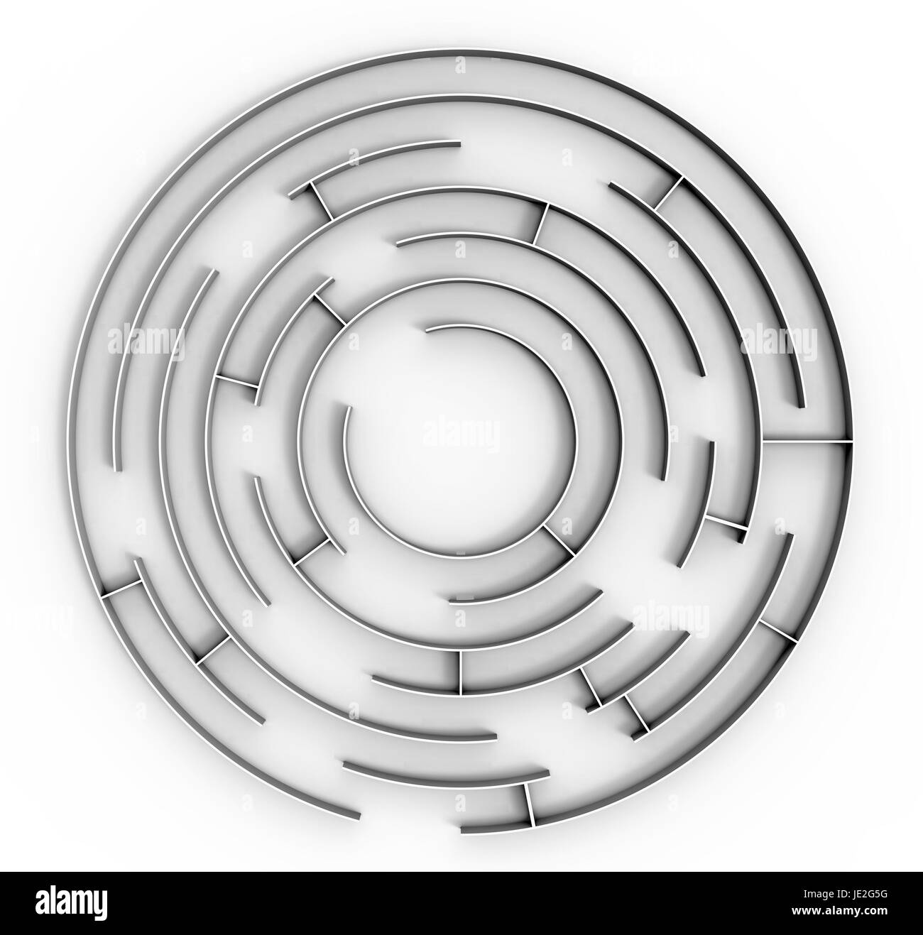 Labyrinth, 3d, render, isolated Stock Photo - Alamy