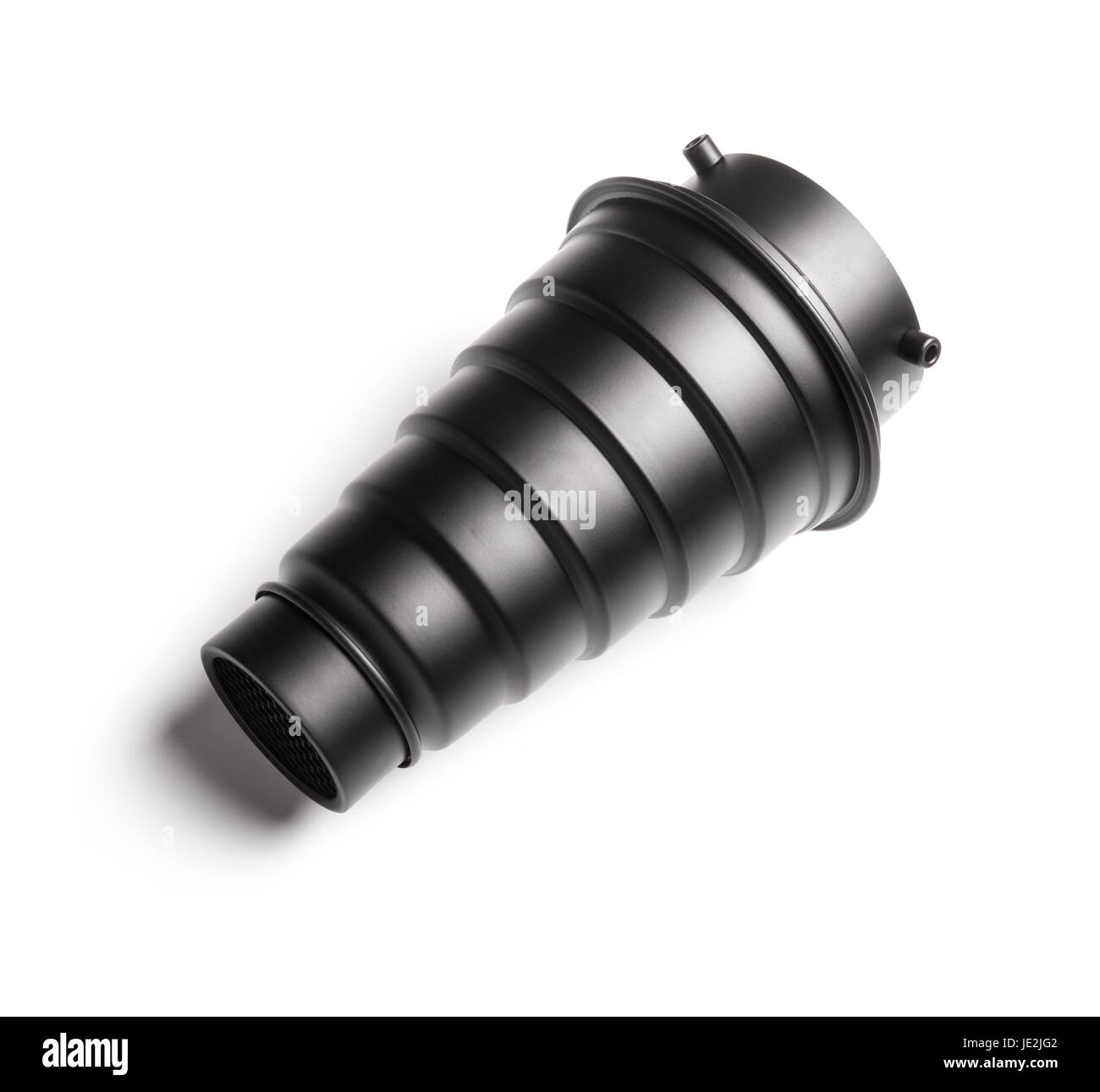 spot conical attachment for studio flash on white background no logo or ...