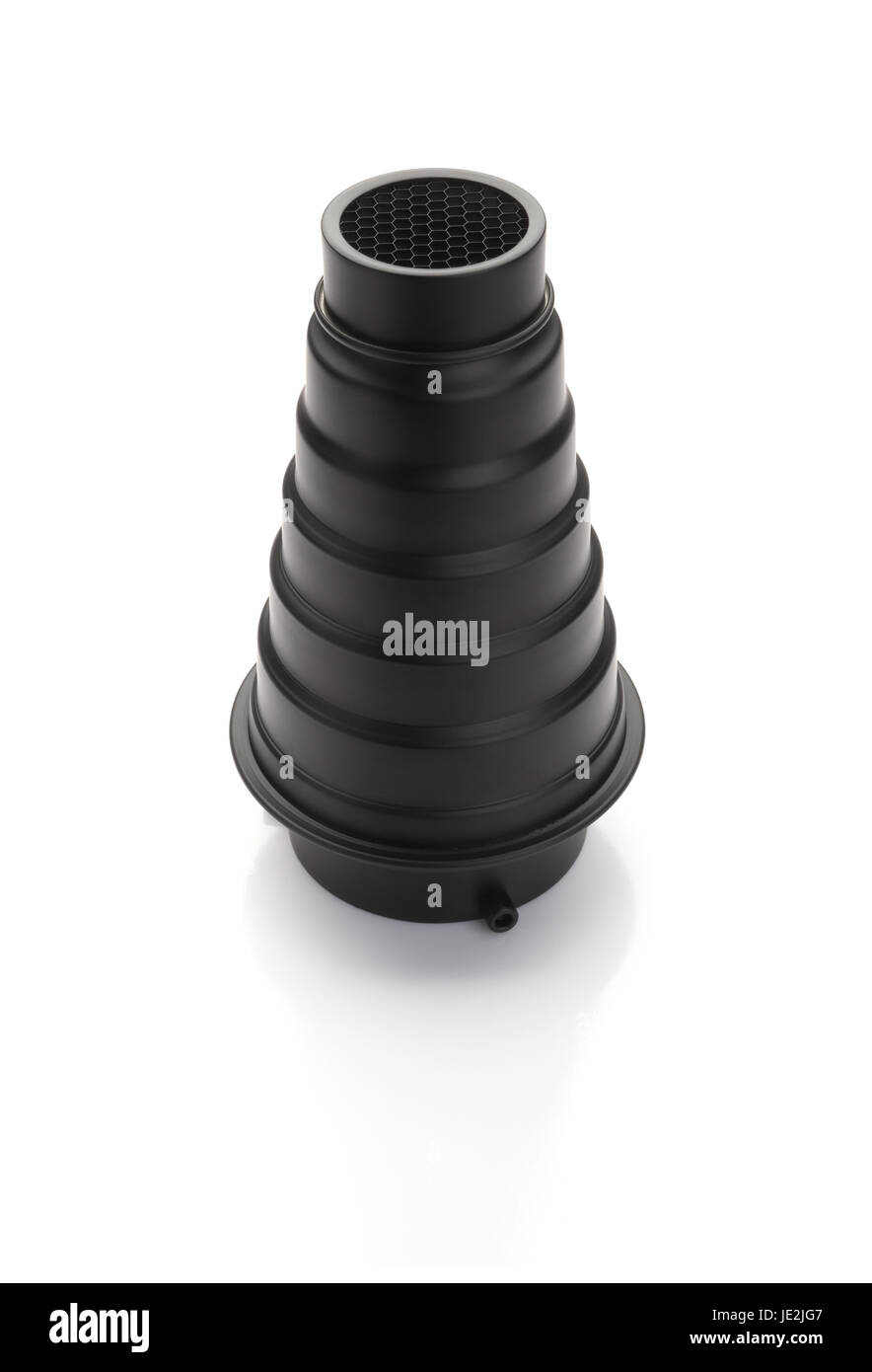 spot conical attachment for studio flash on white background no logo or ...