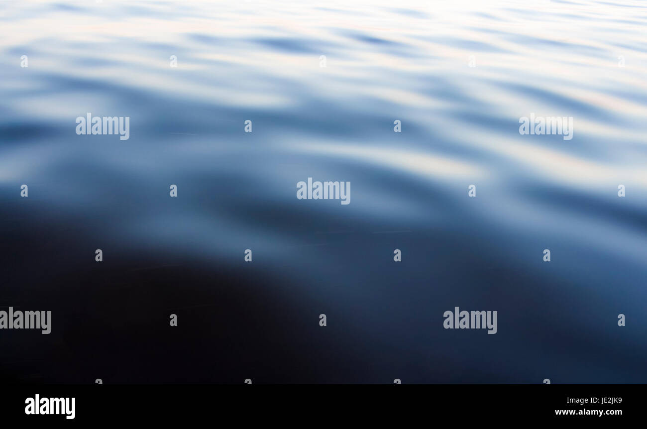 The surface of the water calm river close up as a the background Stock ...