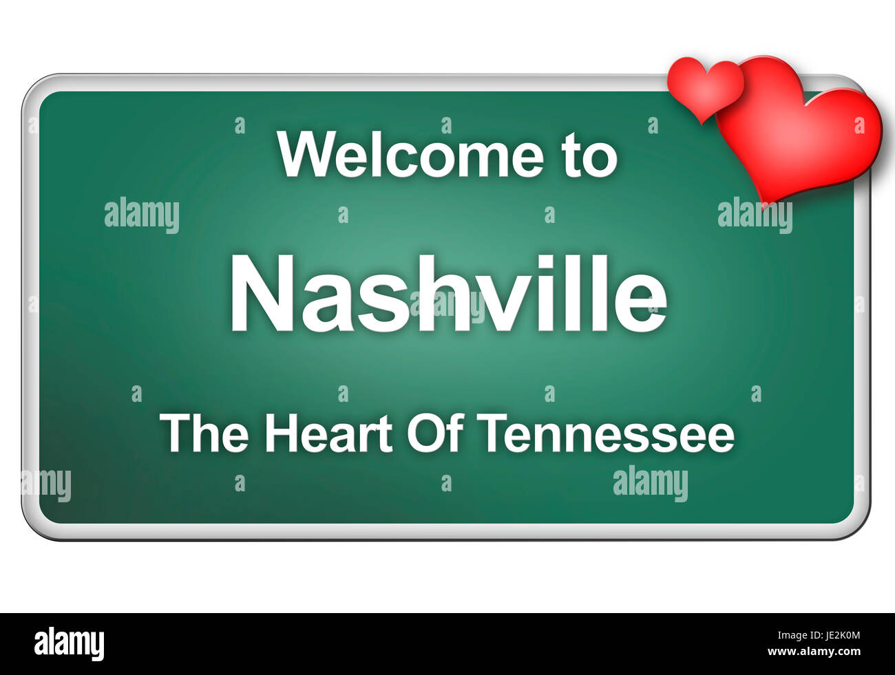 Nashville Tennessee Sign Greetings
