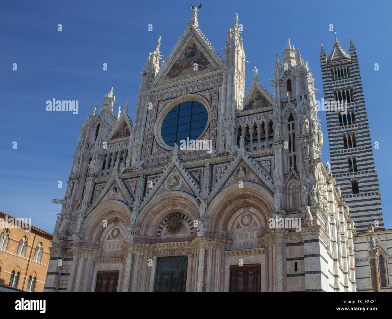 The gothic Cathedral of Siena (Tuscany, Italy Stock Photo - Alamy