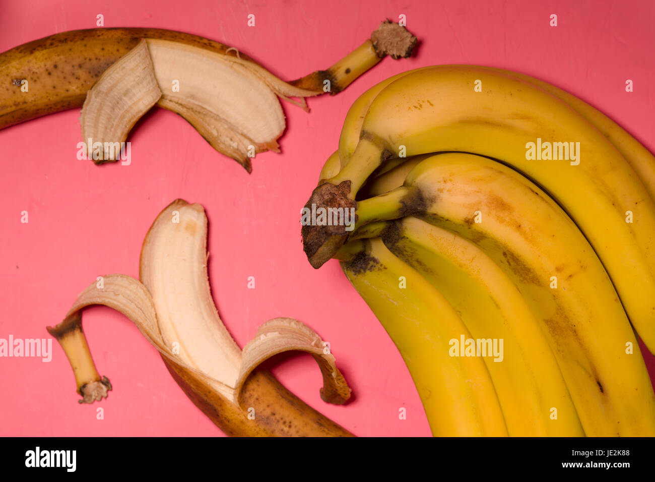 Peeled banana pop art hi-res stock photography and images - Alamy