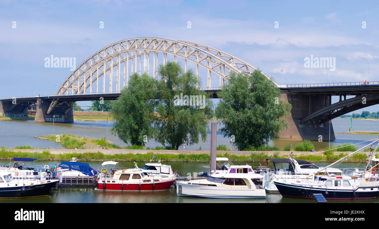 Crossing the waal bridge hi-res stock photography and images - Alamy